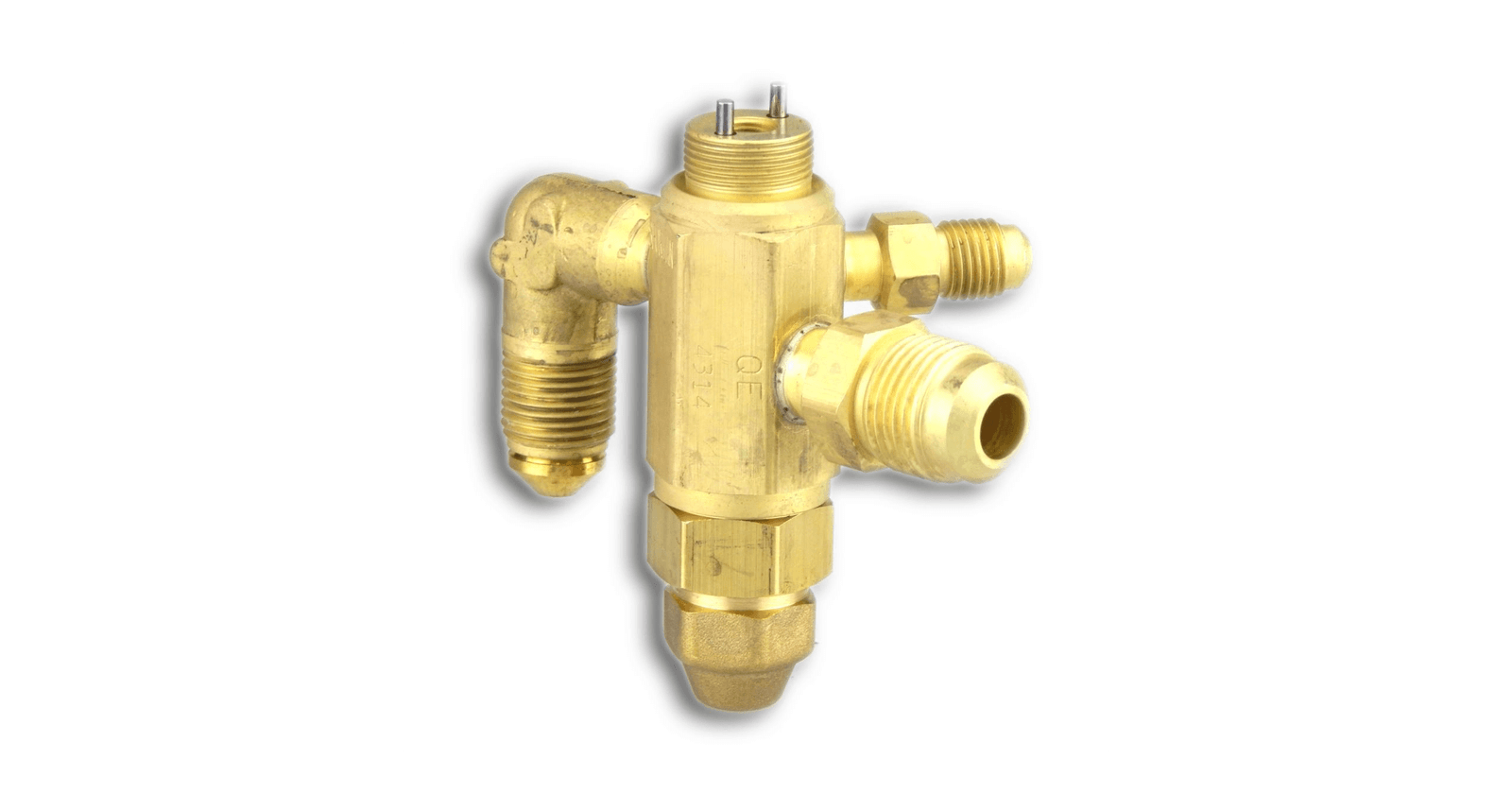 Sporlan - 168005 - TXV QE BODY 3/8" x 1/2" x 1/4" SAE External ...