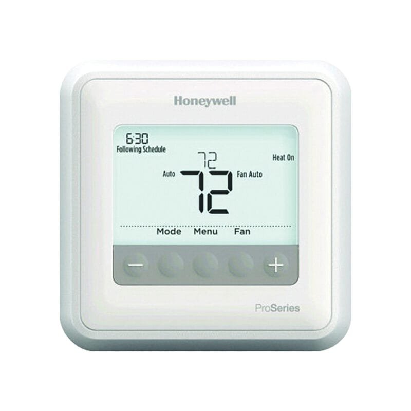 Honeywell T4 Pro Series Programmable Thermostat TH4110U2005 - AC parts ...