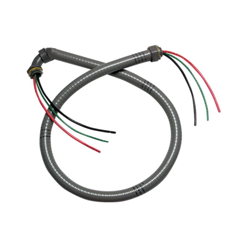 MARS Motors 84135 6' x 1/2" Non-Metallic Wiring Whip - AC partsstore